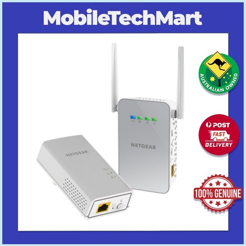 NETGEAR PLW1000 Gigabit Ethernet and Wireless 802.11ac Powerline ...