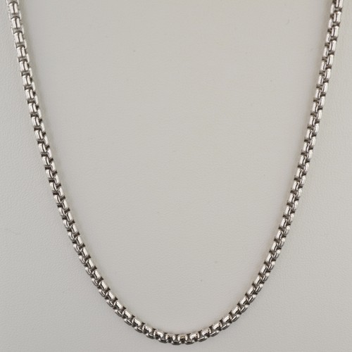 OXIDIZED STERLING SILVER 3MM FANCY POPCORN CHAIN 18", 20" OR 24 INCH | eBay