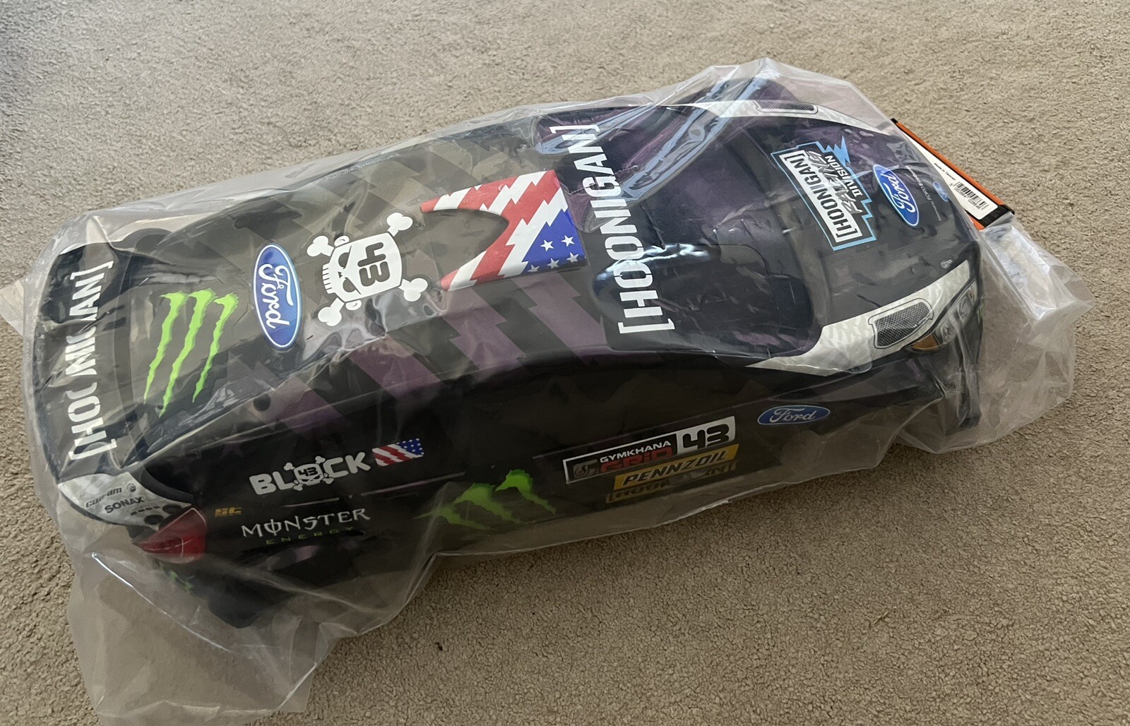 Hpi Wr8 3.0 2017 Ken Block Body For Flux Rare Discontinued Body | eBay