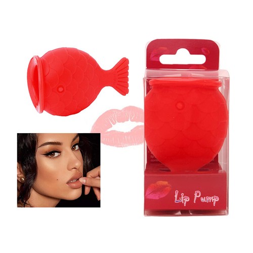 Lip Plumper Device Soft Silicone Fish Shape Lips Enhancer Silicone ...