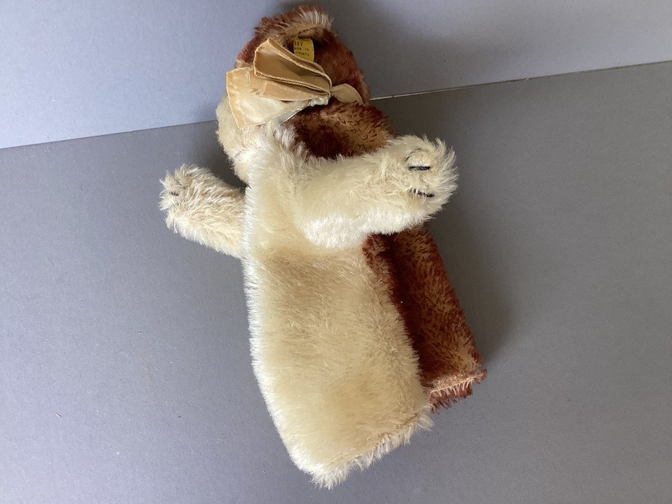 Steiff Vintage Mohair Hand Puppet Molly Dog | eBay