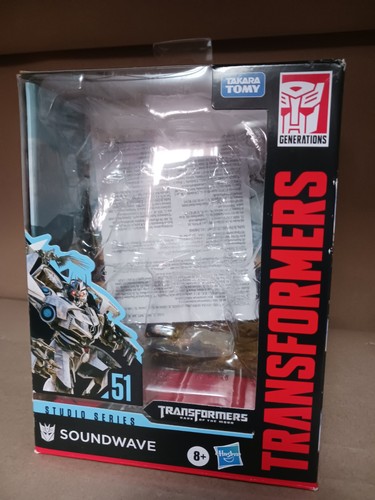 TRANSFORMERS STUDIO SERIES 51 SOUNDWAVE (BOX BACKDROP AND PLASTIC ...