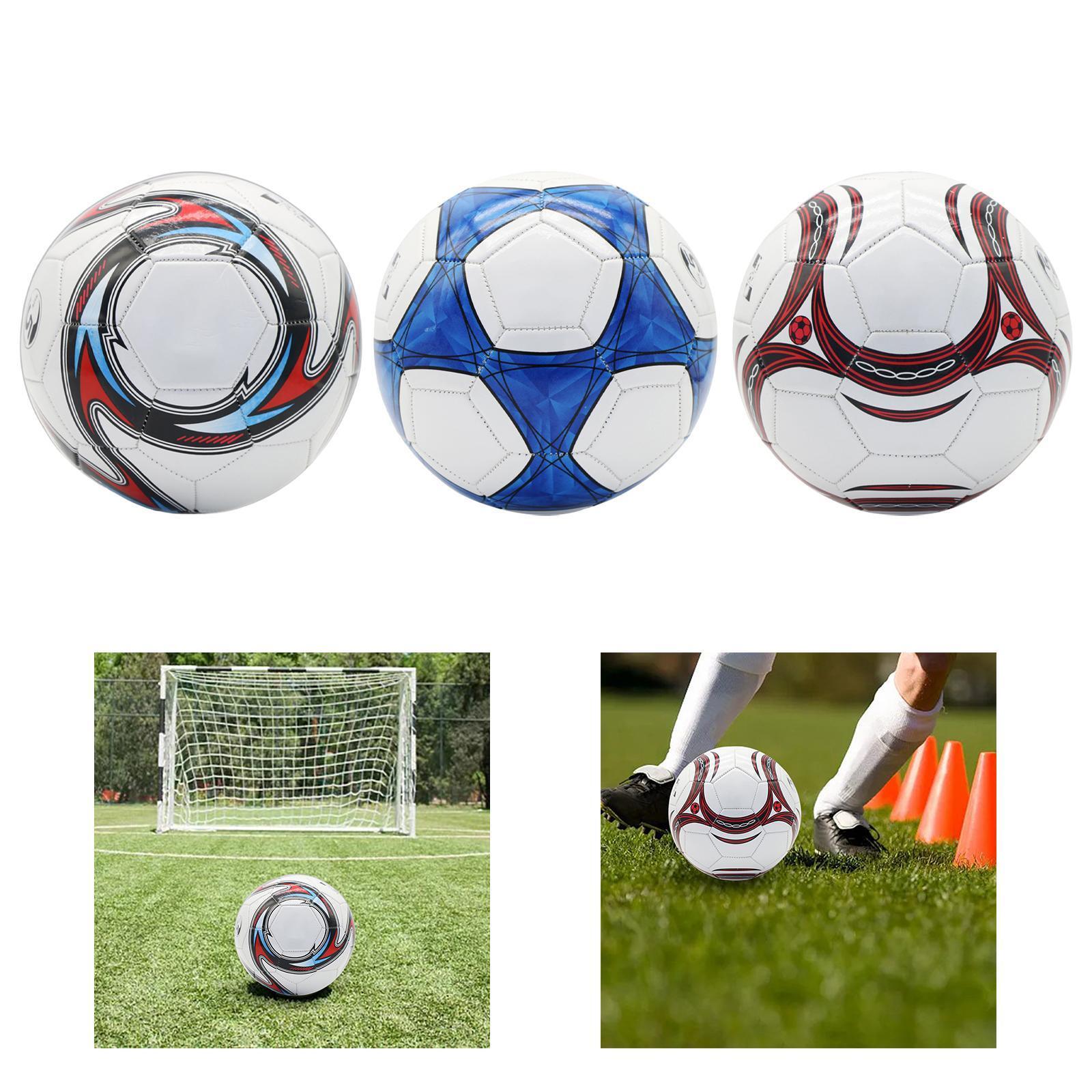 Training Soccer Ball Size 5 Football Thickened Football Soccer Ball | eBay