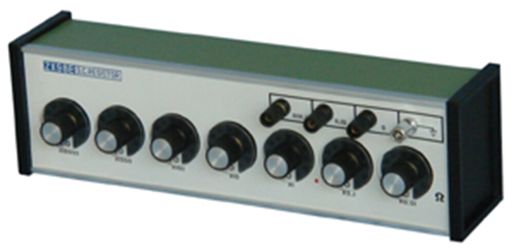 6 Dials DC Resistance Box DC Bridges Resistor DC Resistance Box 0.01 ...