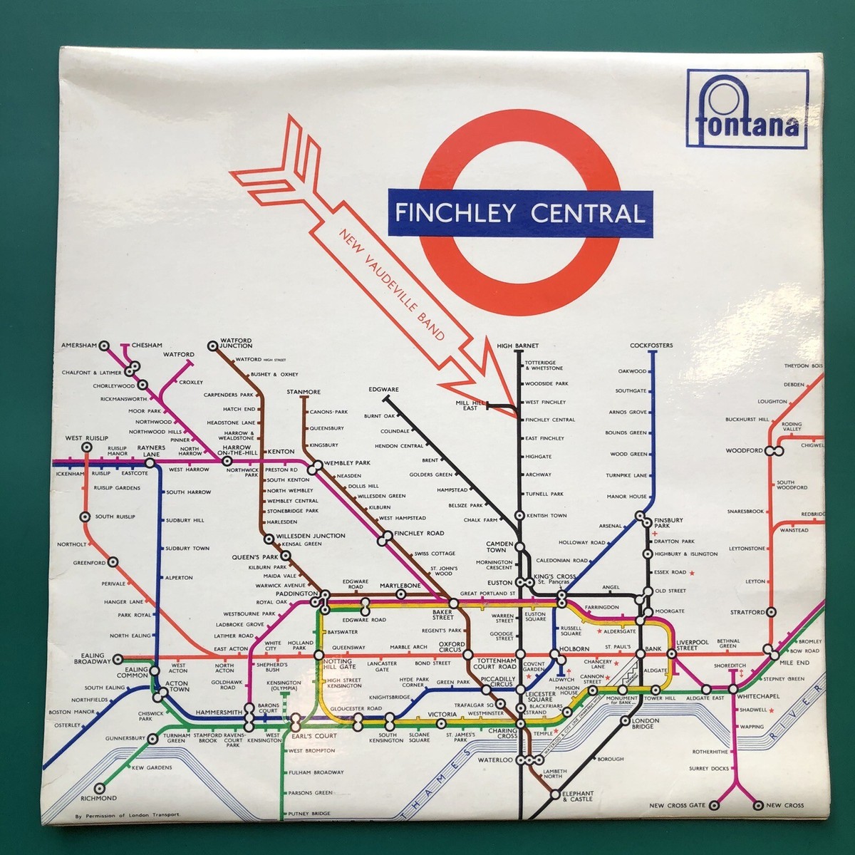 Beatles Tube Map