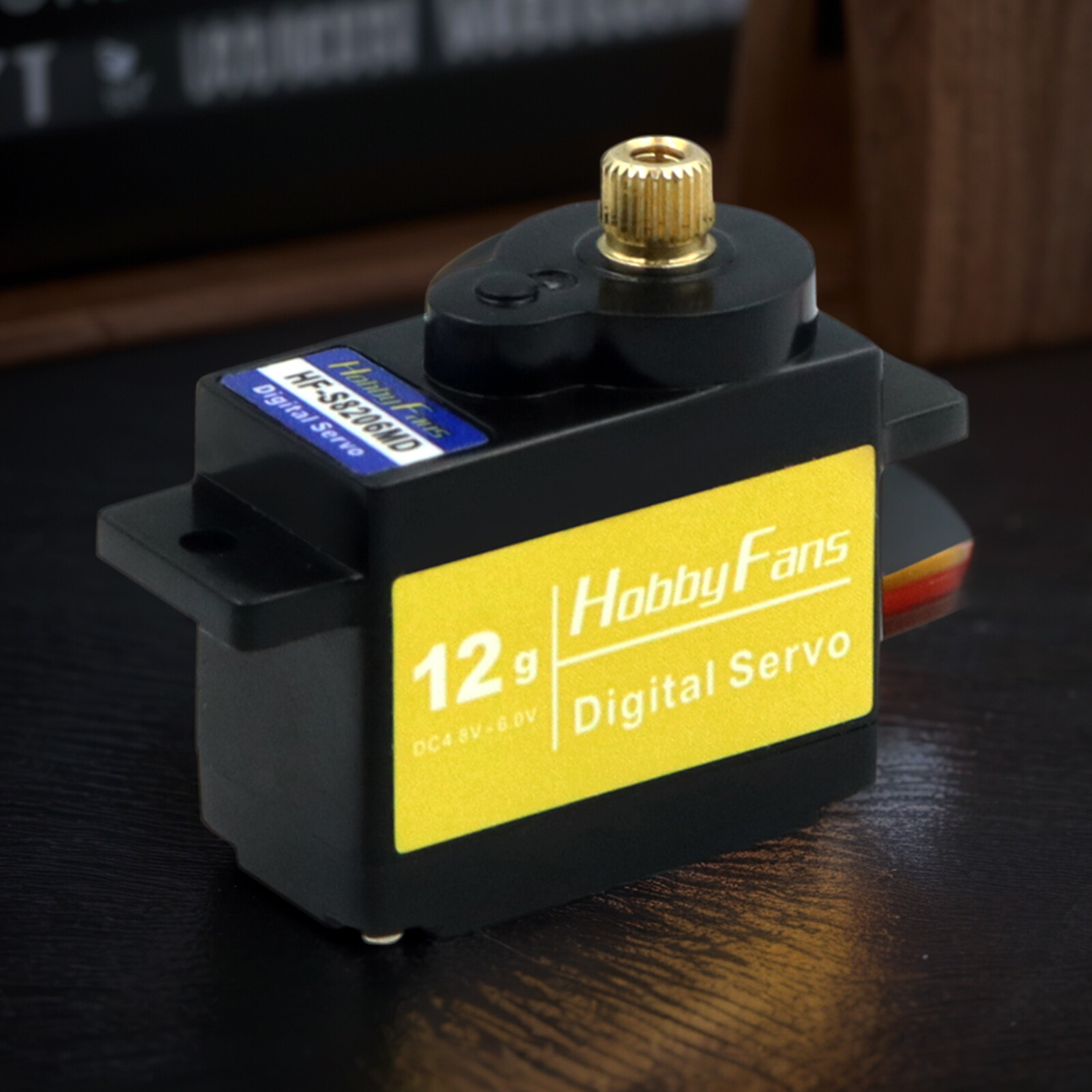 12 G Micro Servo Motor Micro Steering Servo for SCX24 1/28 WLtoys K989 ...