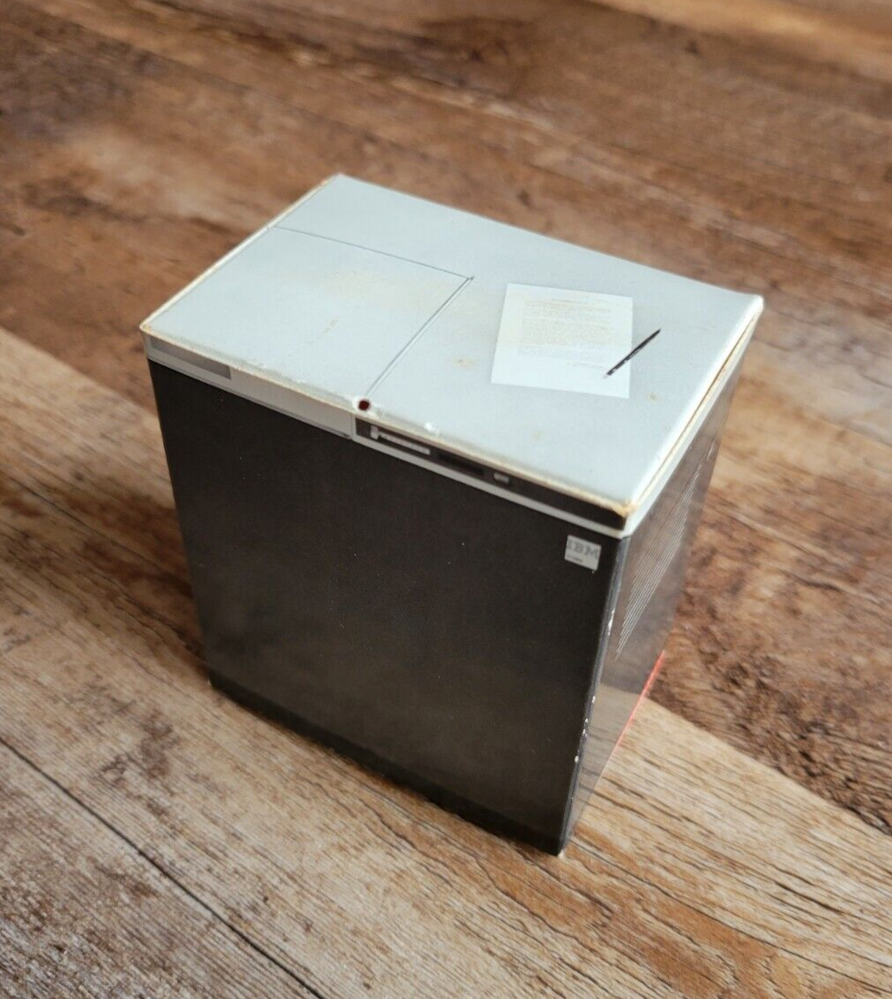 1970 "IBM Announces Its Copier." Extremely Rare Miniature Fold up Box ...