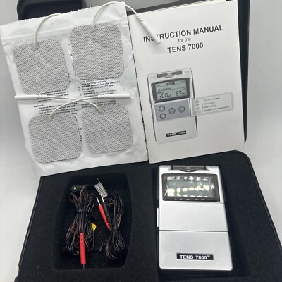 Electrical Stimulation Tens Unit 7000 Machine Muscle Massage Therapy ...