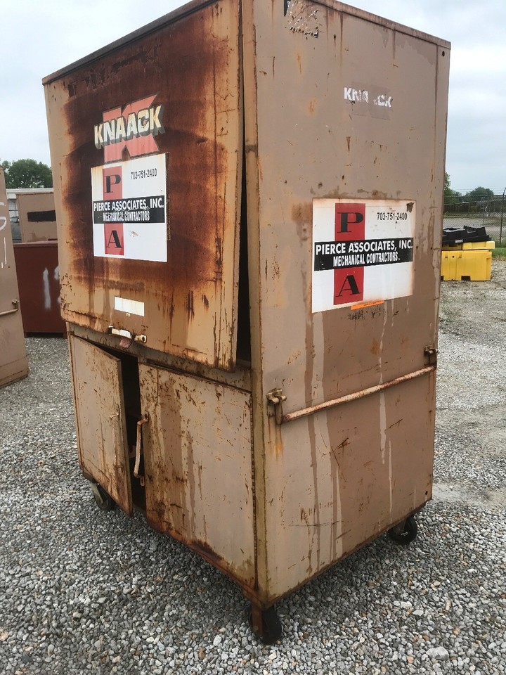 KNAACK 119 FIELD OFFICE STATION CONSTRUCTION JOB SITE STORAGE GANG BOX ...