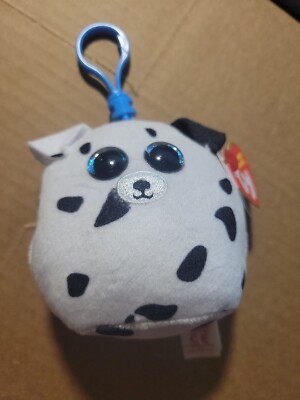 TY Mini Beanie Squish-A-Boos Key Clip Plush - FETCH the dalmatian dog ...