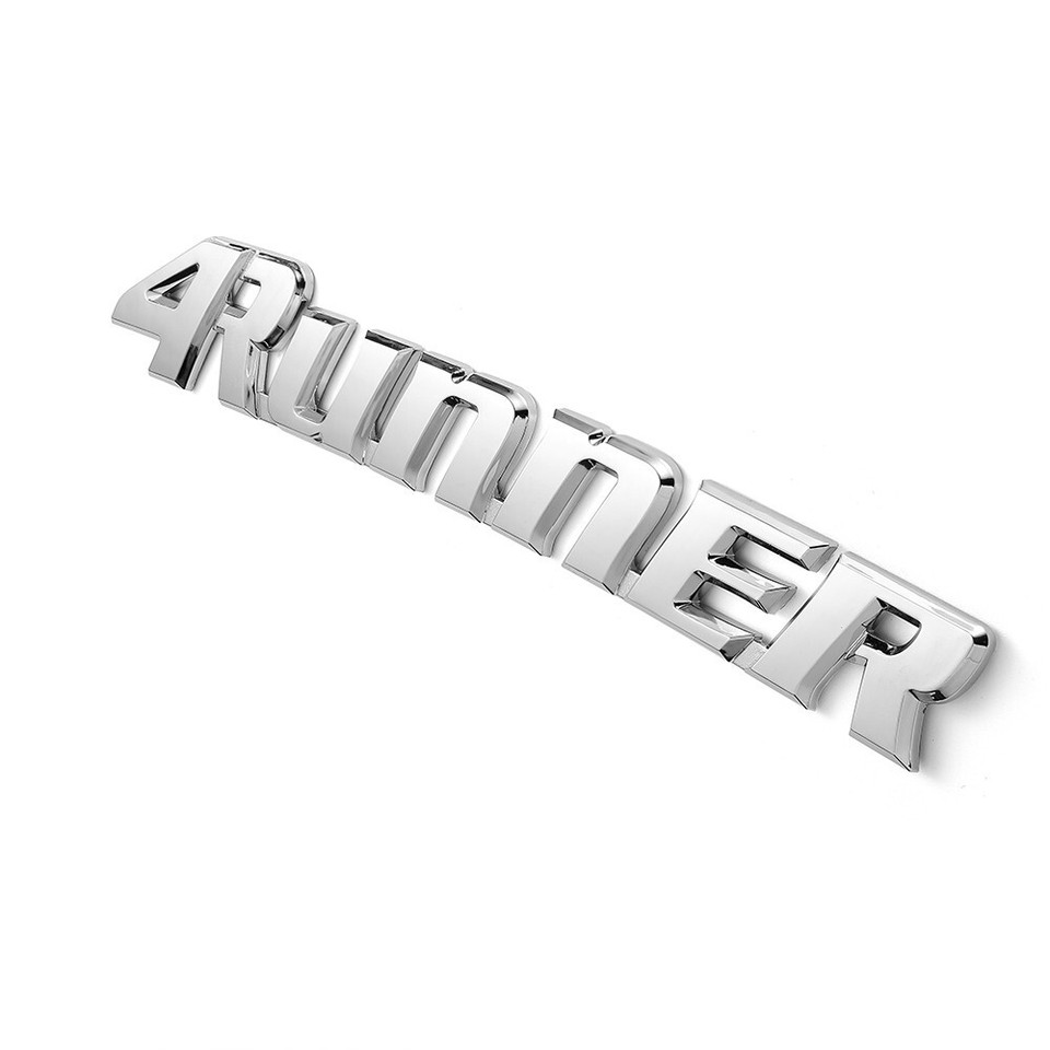 For 1996-2002 4Runner Letter Tailgate Rear Liftgate Emblem Badge Chrome ...