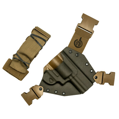 Gunfighters INC Kenai Kydex Chest Holster Fits S&W L-Frame Revolver ...