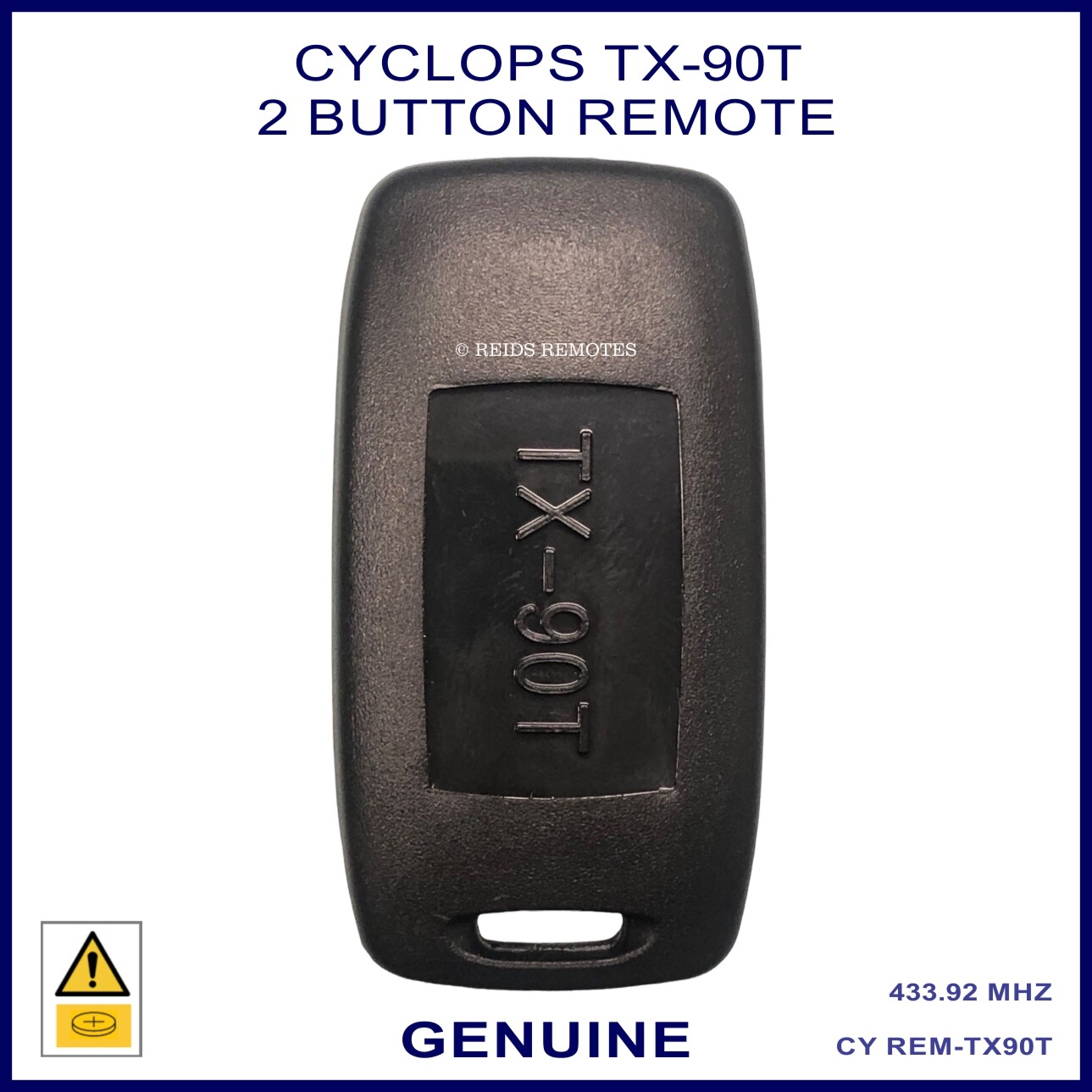 TX-90T Cyclops REM-090T Dynamco Dynatron car immobiliser alarm remote ...