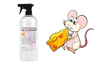 Poison Free Mouse Rat Vermin Squirrel Repellent Deterrent Spray 500ml ...