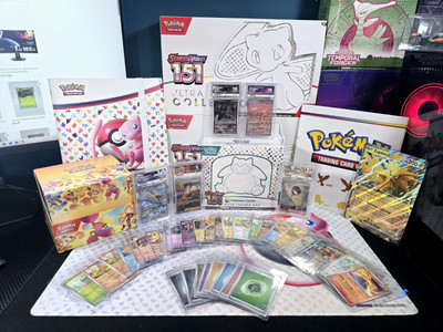 Pokemon 151 Grand Master Set, All Promos, Sealed 151 UPC & Pokemon ...