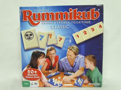 2017 RUMMIKUB Game Original RUMMIKUB Classic Complete NEW Open box ...