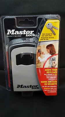 MASTER LOCK 5401 Standard Wall Mounted Key Safe FREE POST 3520190922380 ...