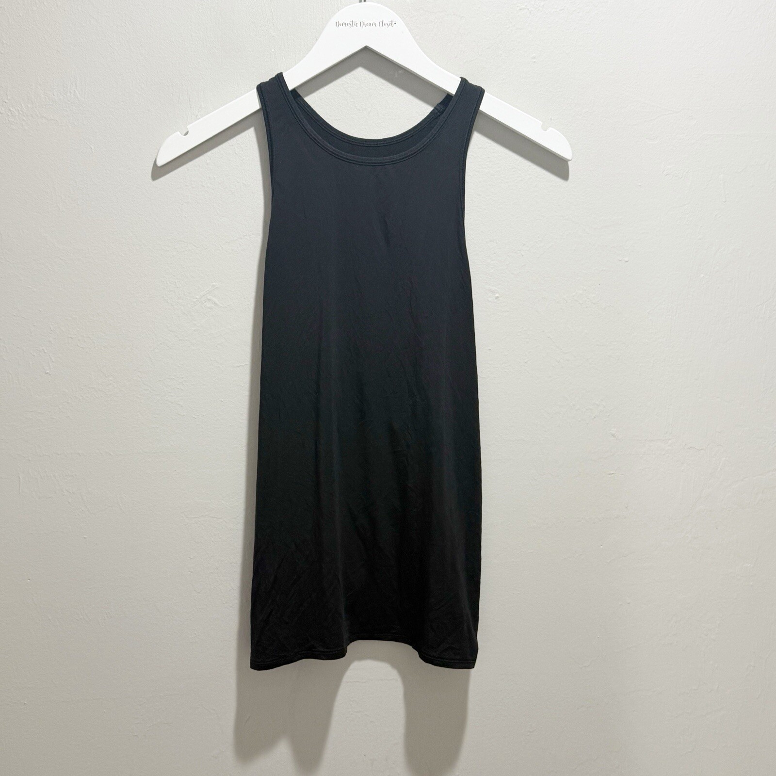 LULULEMON Women’s Black Racerback RUCHE OF ADRENALINE Racerback Singlet ...