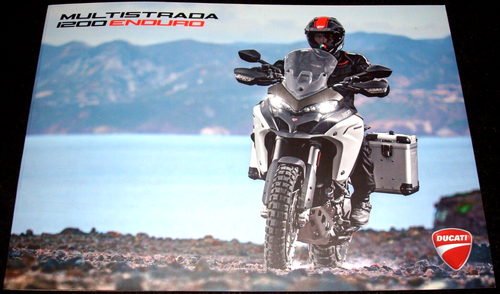 DUCATI MULTISTRADA 1200 ENDURO UK SALES BROCHURE NOVEMBER 2015 NEW, OLD ...