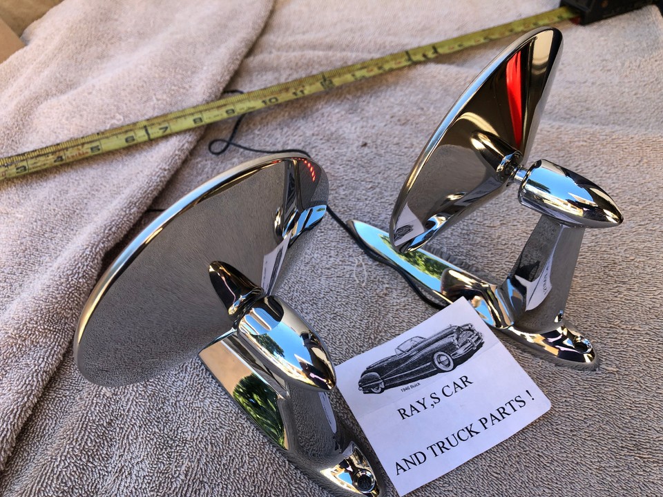 Classic Style Side View Mirrors With Built In Turn LED Arrows