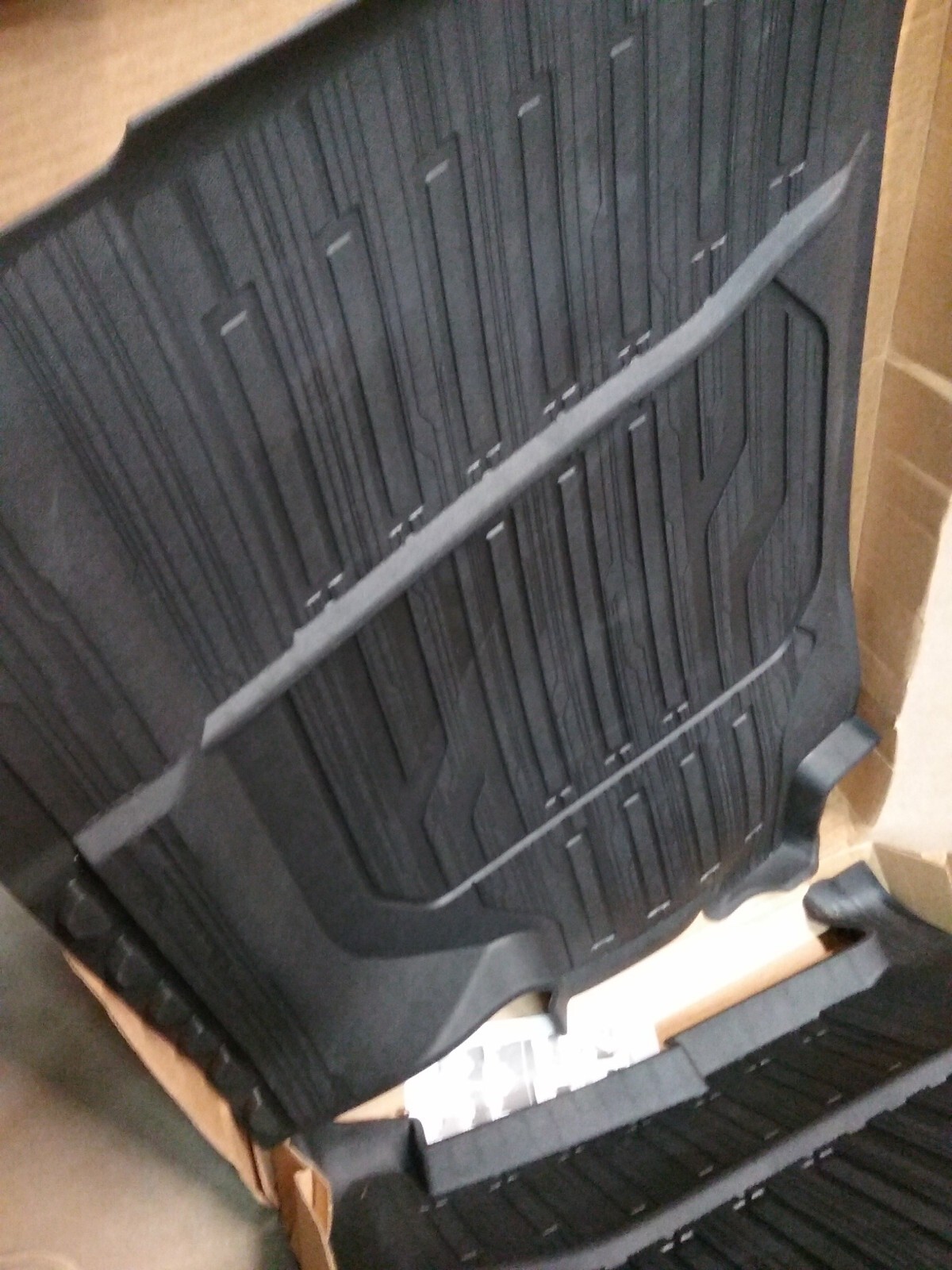 2019-2024 GMC Sierra Crew Rear All Weather Floor Liners Black 84333637 ...