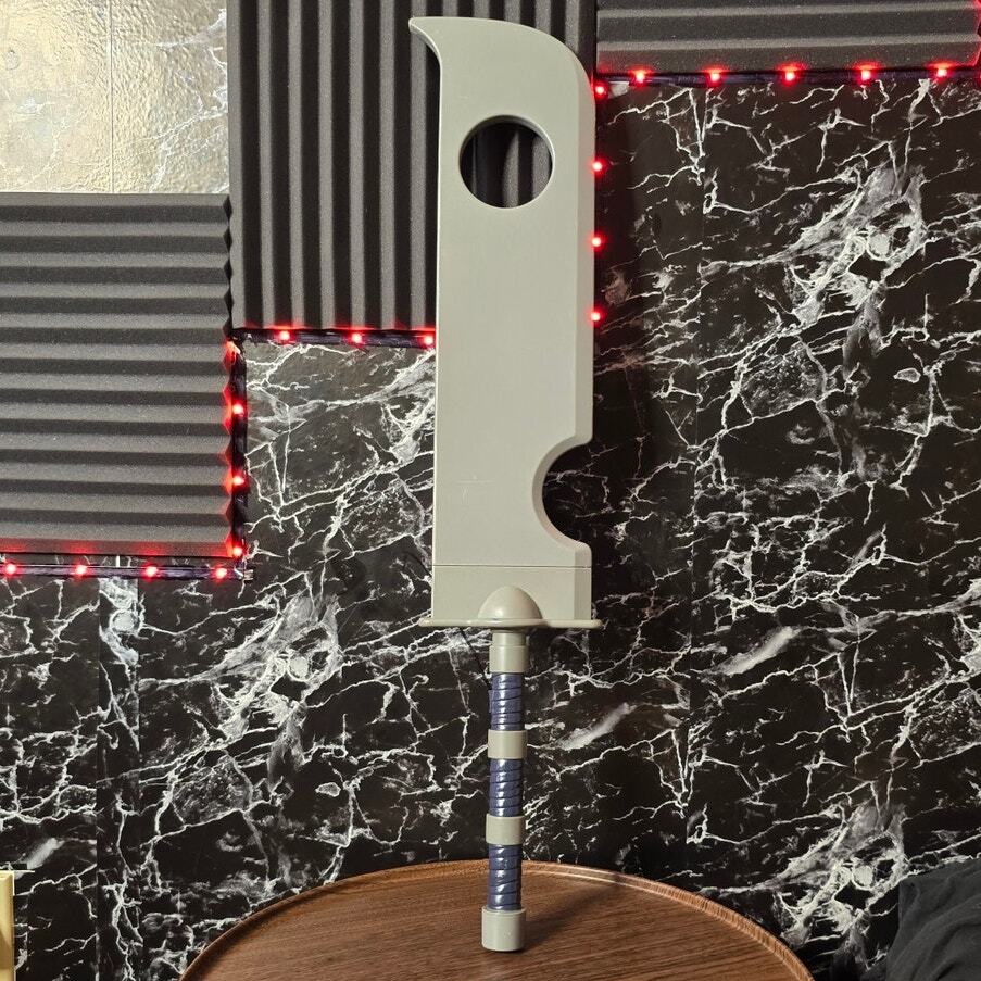Zabuza Sword In Real Life Animation Naruto Momochi Zabuza Blade