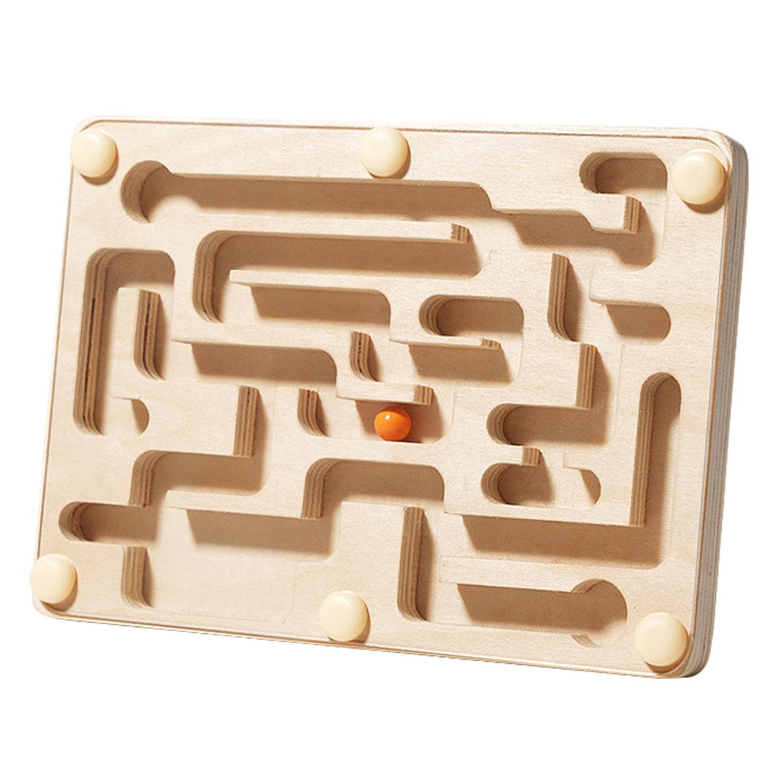 Wooden Labyrinth Board Game Activity Board for Teens Boys and Girls ...
