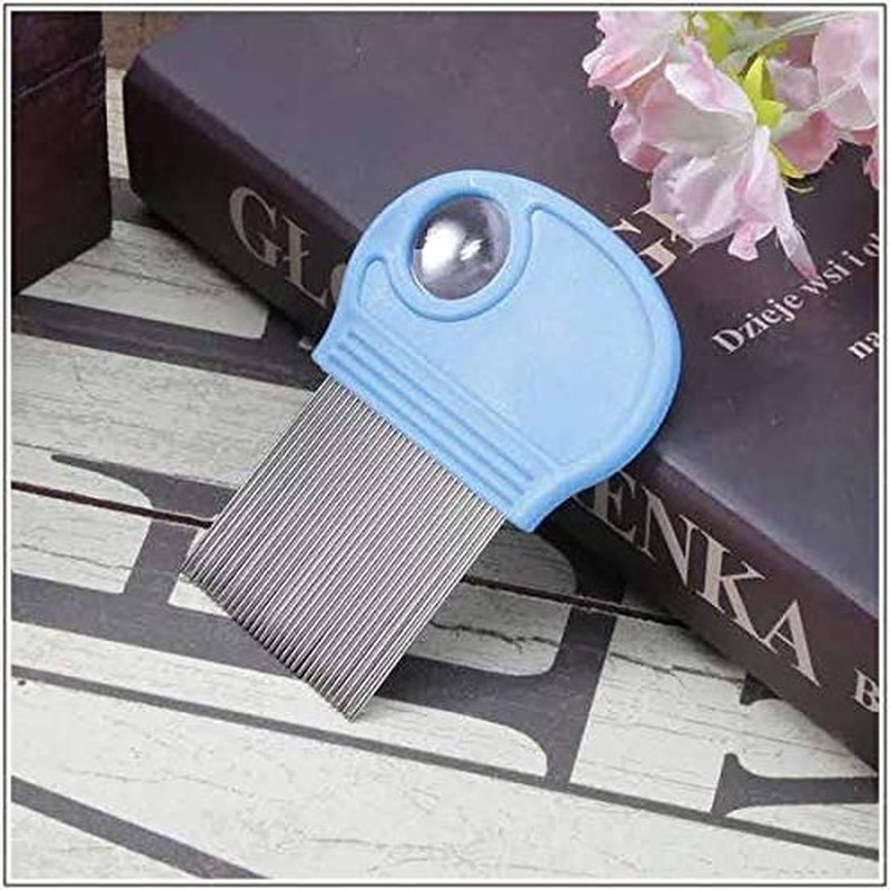 Head Lice Comb with Magnifying Tool to Detect Lice. Effectively Removes ...