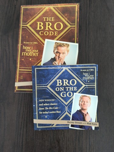 The Bro Code and Bro On The Go, Barney Stinson How I Met Your Mother | eBay