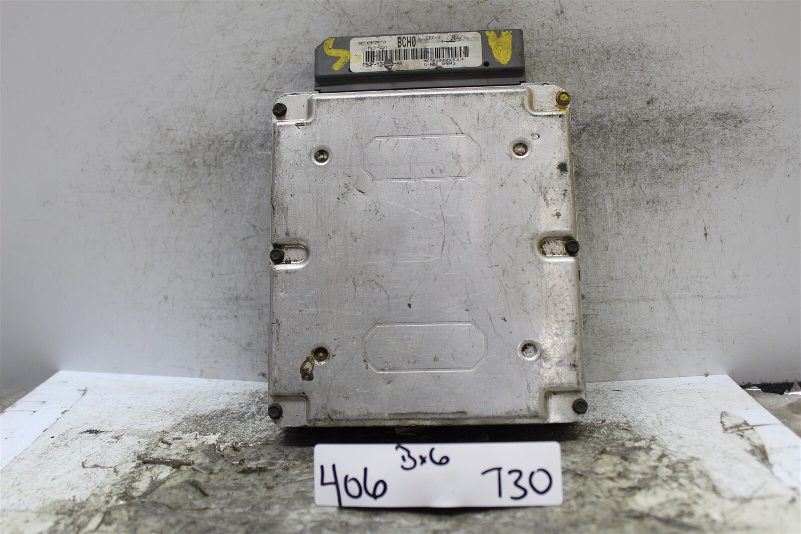 95 LINCOLN TOWN CAR Engine ECM Control F5AF12A650HA Module 730 4O6 B6 ...