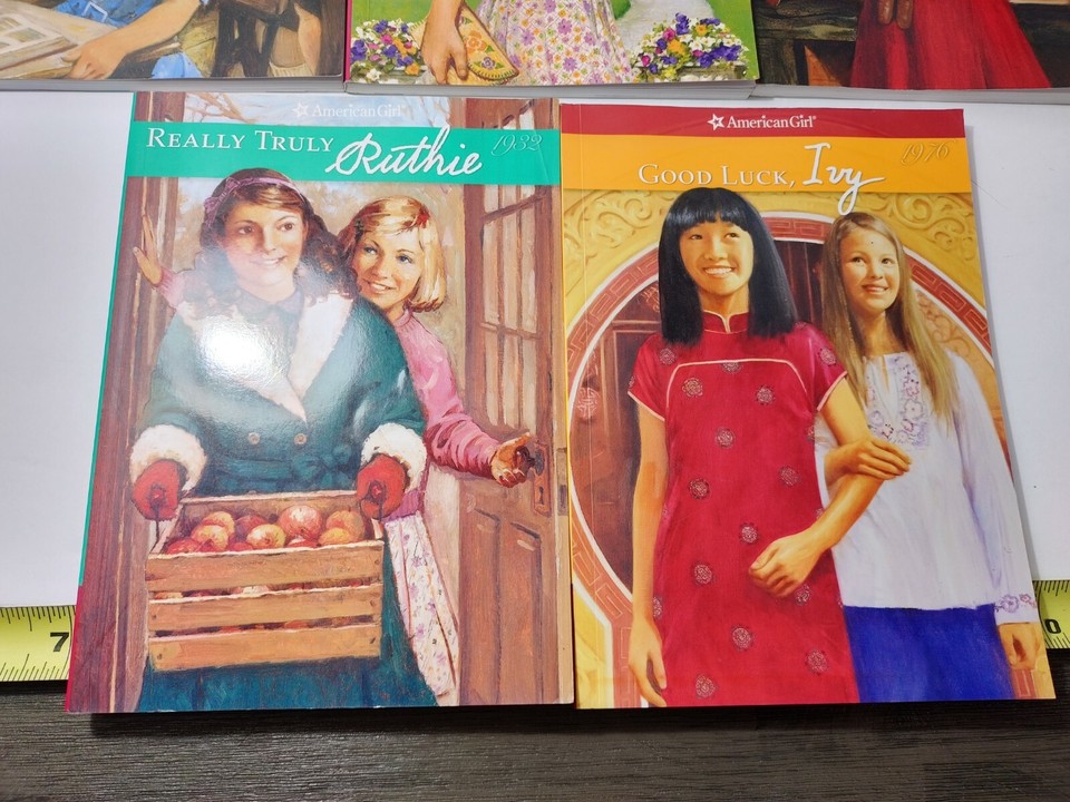 American Girl Book Lot Kit, Ruthie, Ivy, Caroline, Julie, Isabelle ...