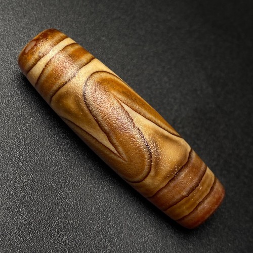 Tibetan Buddhism Agate Tiger Teeth Totem Dzi Bead Amulet Necklace ...