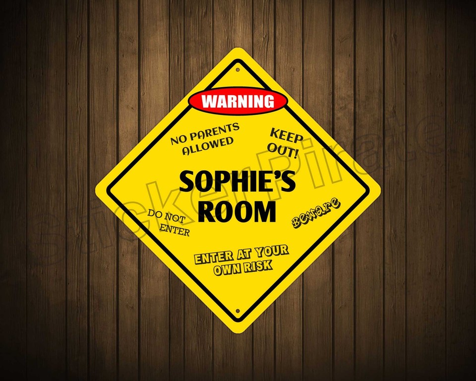 *Aluminum* Sophie's Room Kids Room Door 12"x12" Metal Novelty Sign | eBay