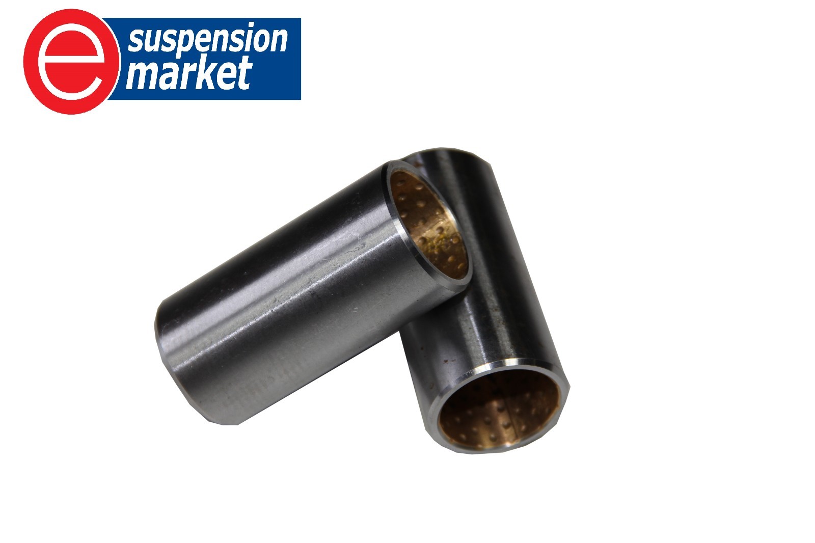 BIMETAL BRONZE/STEEL SPRING EYE BUSH 1.625" OD 1.25" ID 4.0" LONG x 2 ...