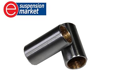 BIMETAL BRONZE/STEEL SPRING EYE BUSH 40mm OD 32mm ID 100mm LONG x 2 ...