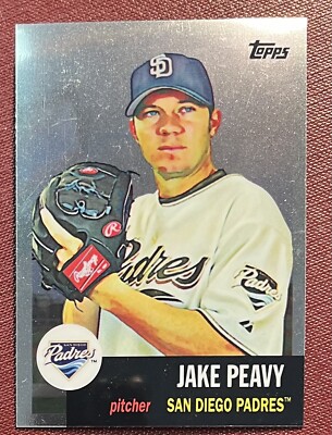 Jake Peavy 2008 Topps Chrome Trading Card History Insert Card #TCHC42 ...
