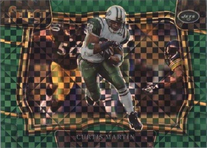 2022 Panini Select - Field Level Curtis Martin #415 Green Prizm /5 for ...