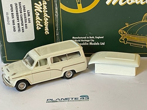 LANSDOWNE LDM 100 1969 AUSTIN A60 SUNTOR CAMPER VAN SNOWBERRY WHITE 1/ ...