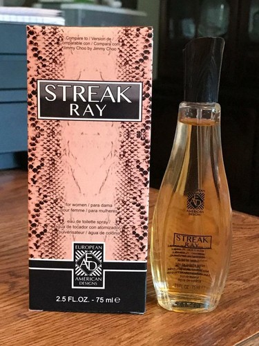 EAD Streak Ray Perfume Spray for Women 2.5 oz 75ml Eau De Toilette New ...
