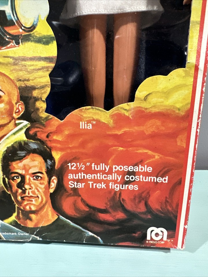 Vintage Mego 1979 Star Trek LLIA Figure Doll Toy 12 1/2" In Box ST:TMP ...