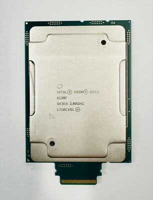 Intel Xeon Gold 6138F 20 Core 2.0GHz Processor - SR3KK | eBay