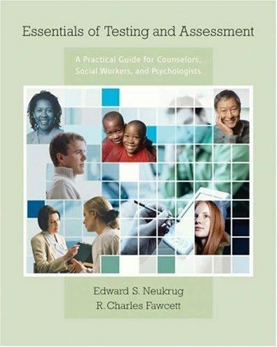 Essentials of Testing and Assessment: A Practical Guide for Counselors ...