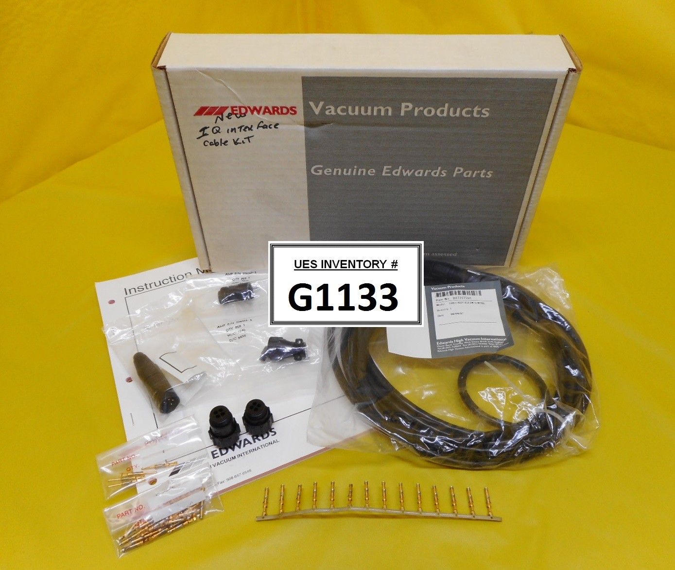 Edwards iQ Interface Module Cable Kit D37207593 New Surplus | eBay