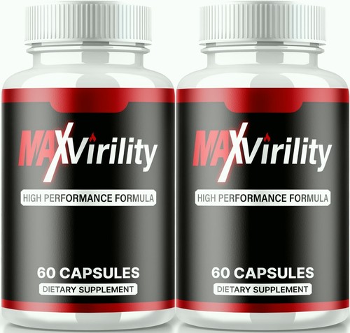 (2 Pack) Max Virility Male Health Pills to Boost Stamina and Energy ...