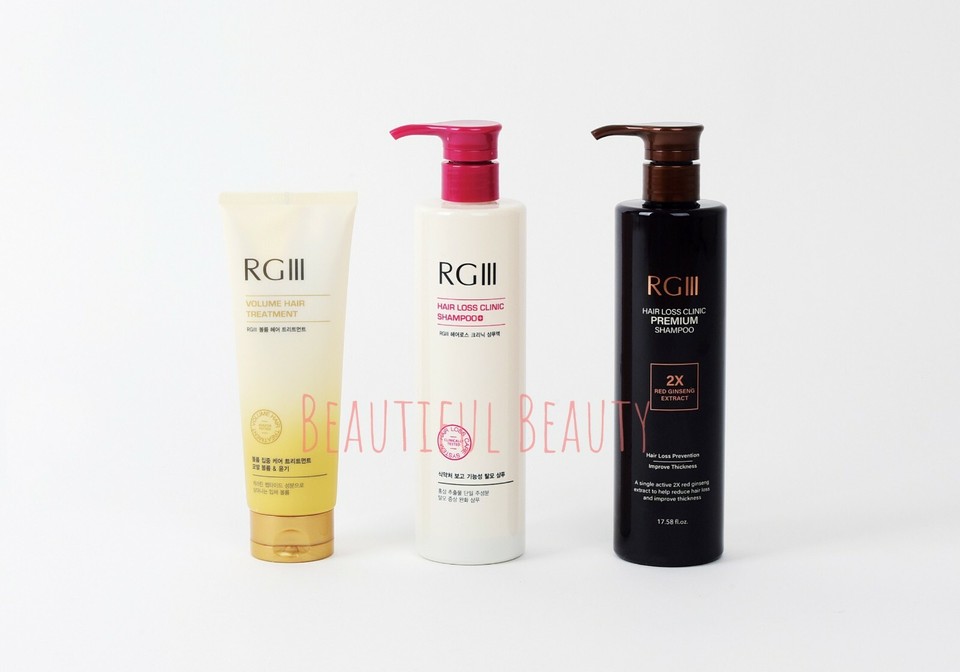 RGIII RG3 HAIR LOSS CLINIC SHAMPOO Red ginseng USA AUTHORIZED DEALER ...