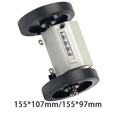0-9999.9M Length Counter Rolling Wheel Counter Wheel for Artificial ...