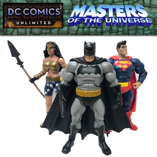 MOTUC DC Comics Multiverse Unlimited Dark Knight Batman Superman Wonder ...