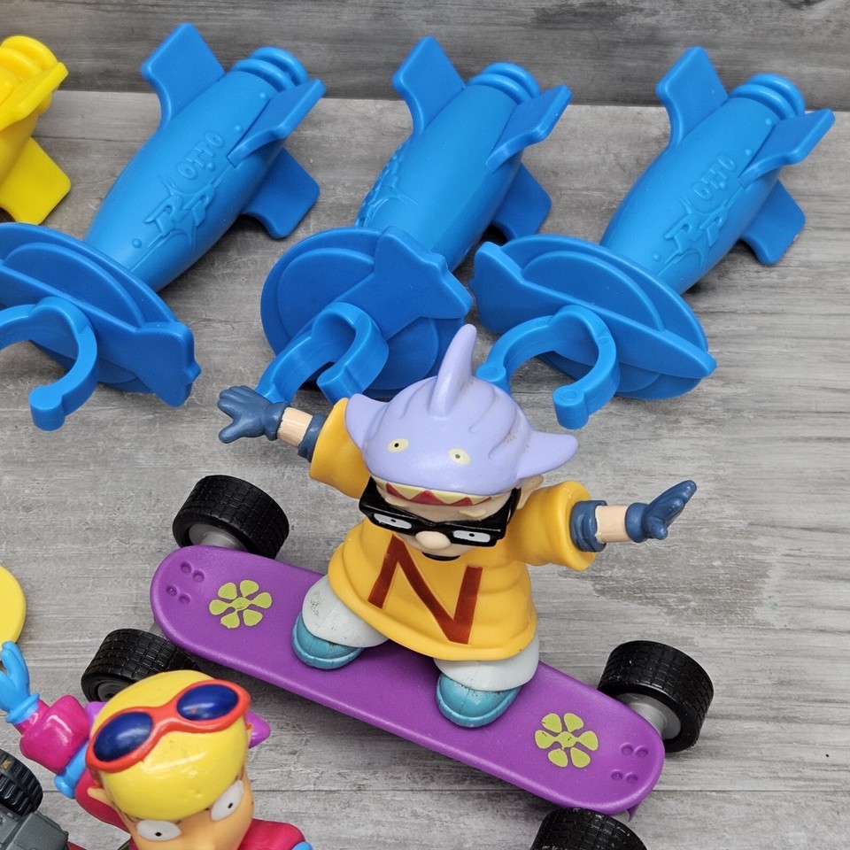 Rocket Power Burger King Toys 2002 Nickelodeon Otto Reggie Sam Lot | eBay