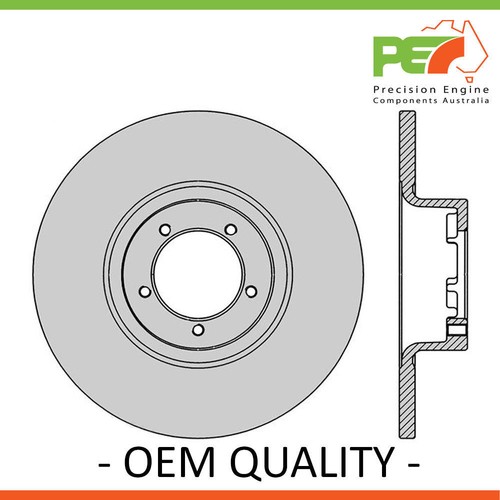 2x New *PROTEX* Disk Brake Rotors - Front Fits HOLDEN PREMIER HT 4D Sdn ...