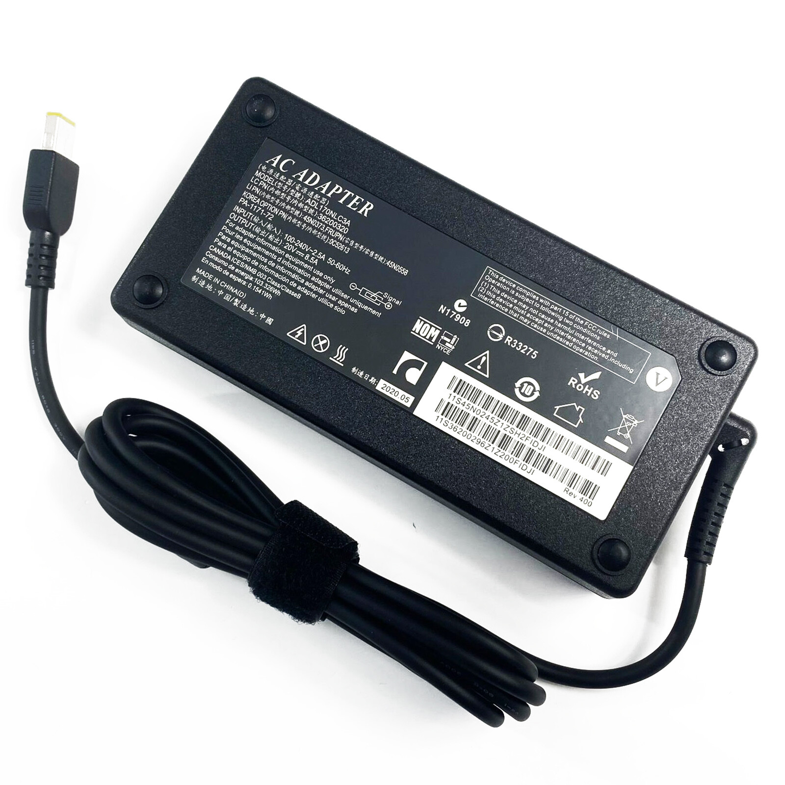 Laptop AC Power Adapter Charger for Lenovo Legion 5-15 82JW 82QJ 82NW ...